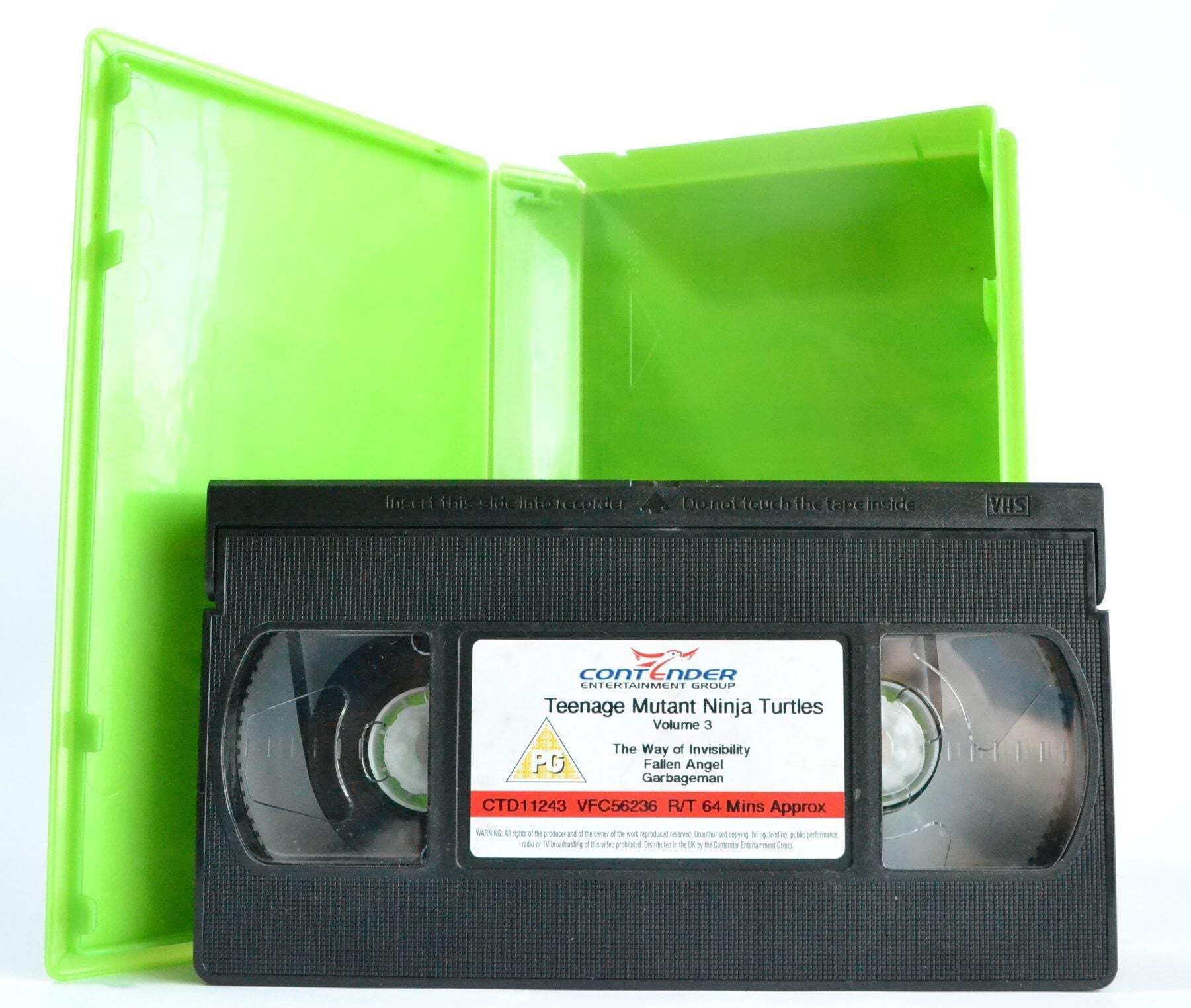 Teenage Mutant “Ninja” Turtles [Animation] Way Of Invisibility - Kid’s PG - VHS