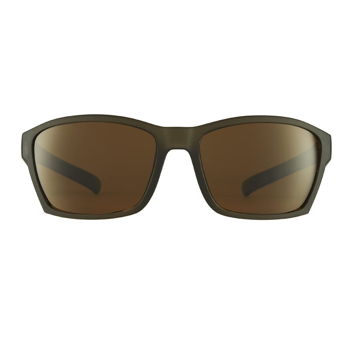 Bnus glass lens sunglasses for men polarized UV400 protection (Matte Crystal Grey/B-15 Polarized Lens)