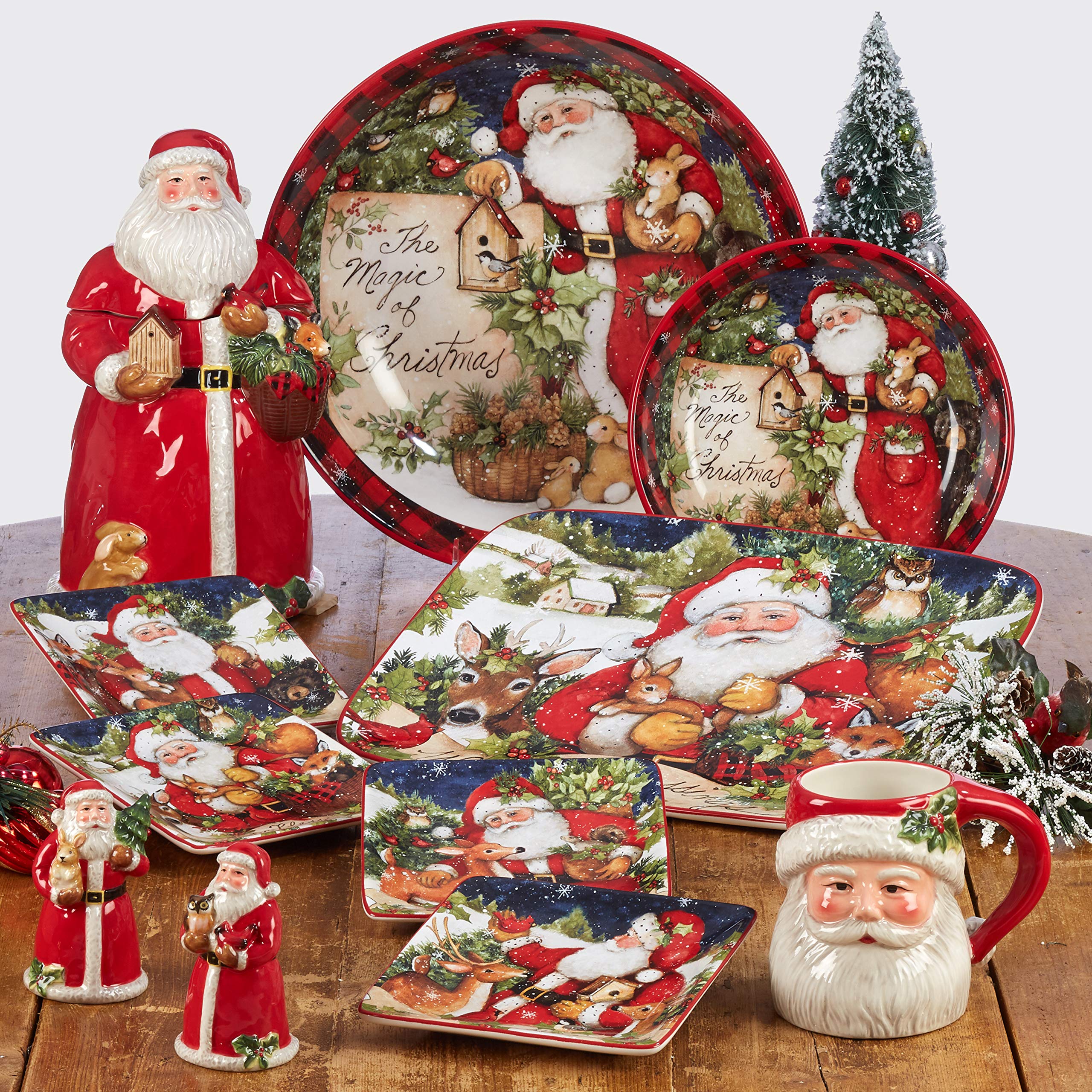 Certified International Magic Of Christmas Snowman 22 oz. Ice Cream/Dessert Bowls, Set of 4