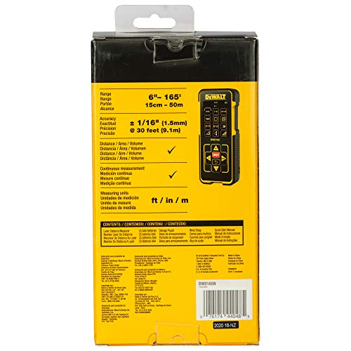 DEWALT, DW0165, DW 165FT COLOR SCREEN LDM
