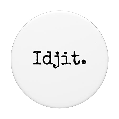 Idjit Supernatural Shirt PopSockets Swappable PopGrip