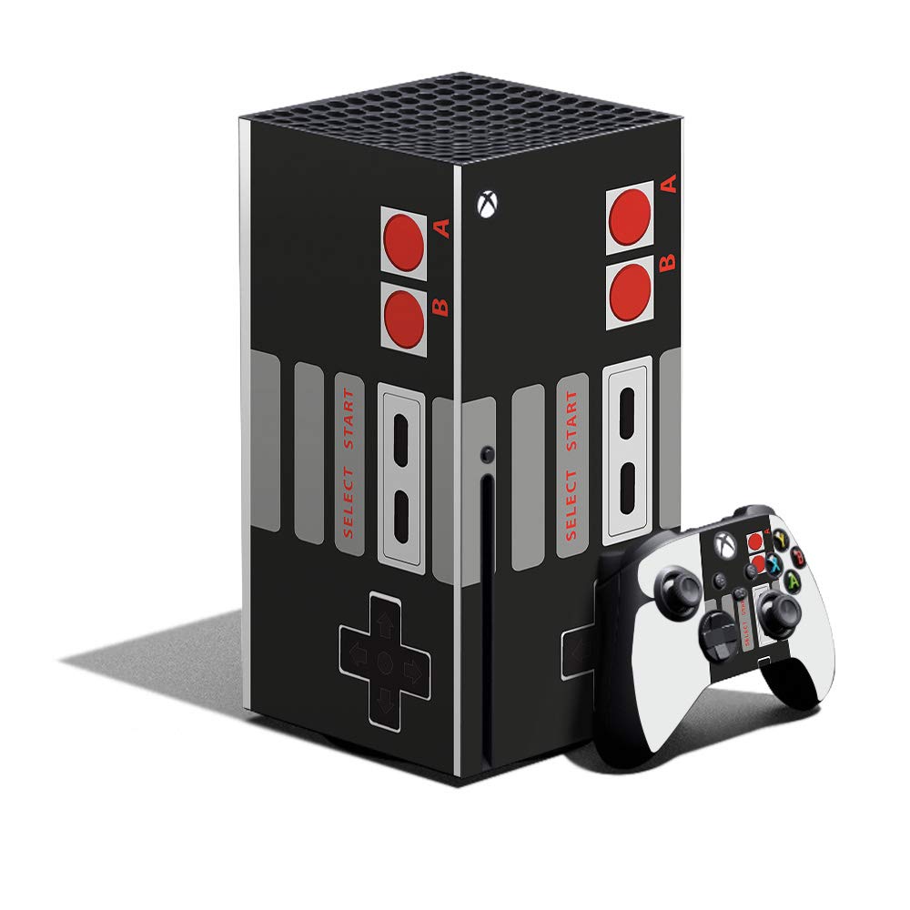 Mighty Skins Skin Compatible with Xbox Series X Bundle - Retro Gamer 3 | Protective, Durable, and Unique Vinyl Decal wrap Cover | Easy to Apply and Change Styles | Made in The USA