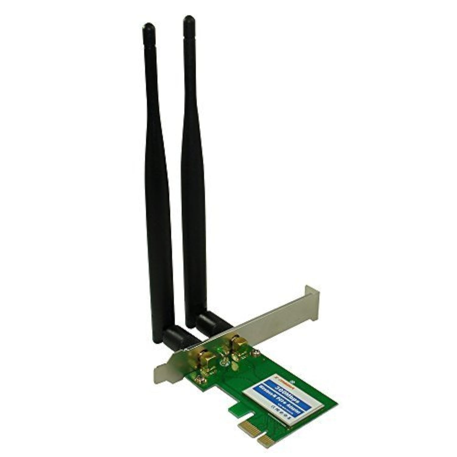 X-MEDIA XM-WN3800D 2.4GHz 300Mbps PCI-E Wireless PCI Express (PCIe) Card/WiFi Adapter for Desktop PC