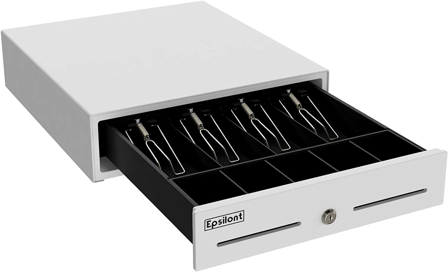 Epsilont Square Register Hardware Bundle Compact -M10 2" Compact Receipt Printer, Mini Cash Drawer, Stand for iPad USB-C 10.9" and 11.0"