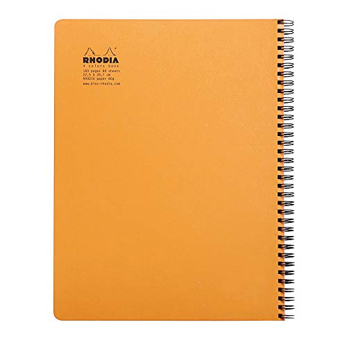 Rhodia 4 Color Book 9 in. x 11 3/4 in. Orange