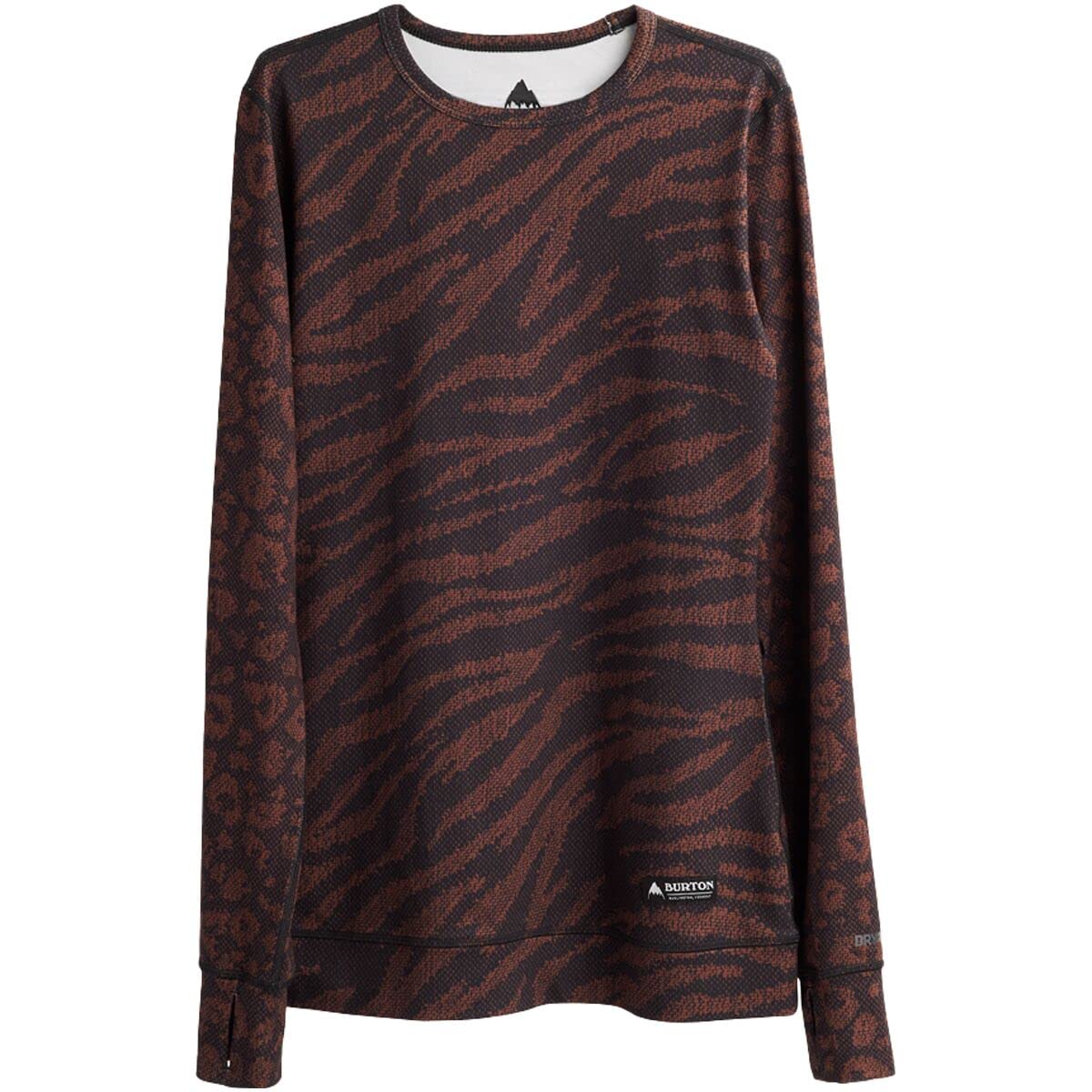 Burton Women's Standard Midweight Crew, Animal Mashup, Medium