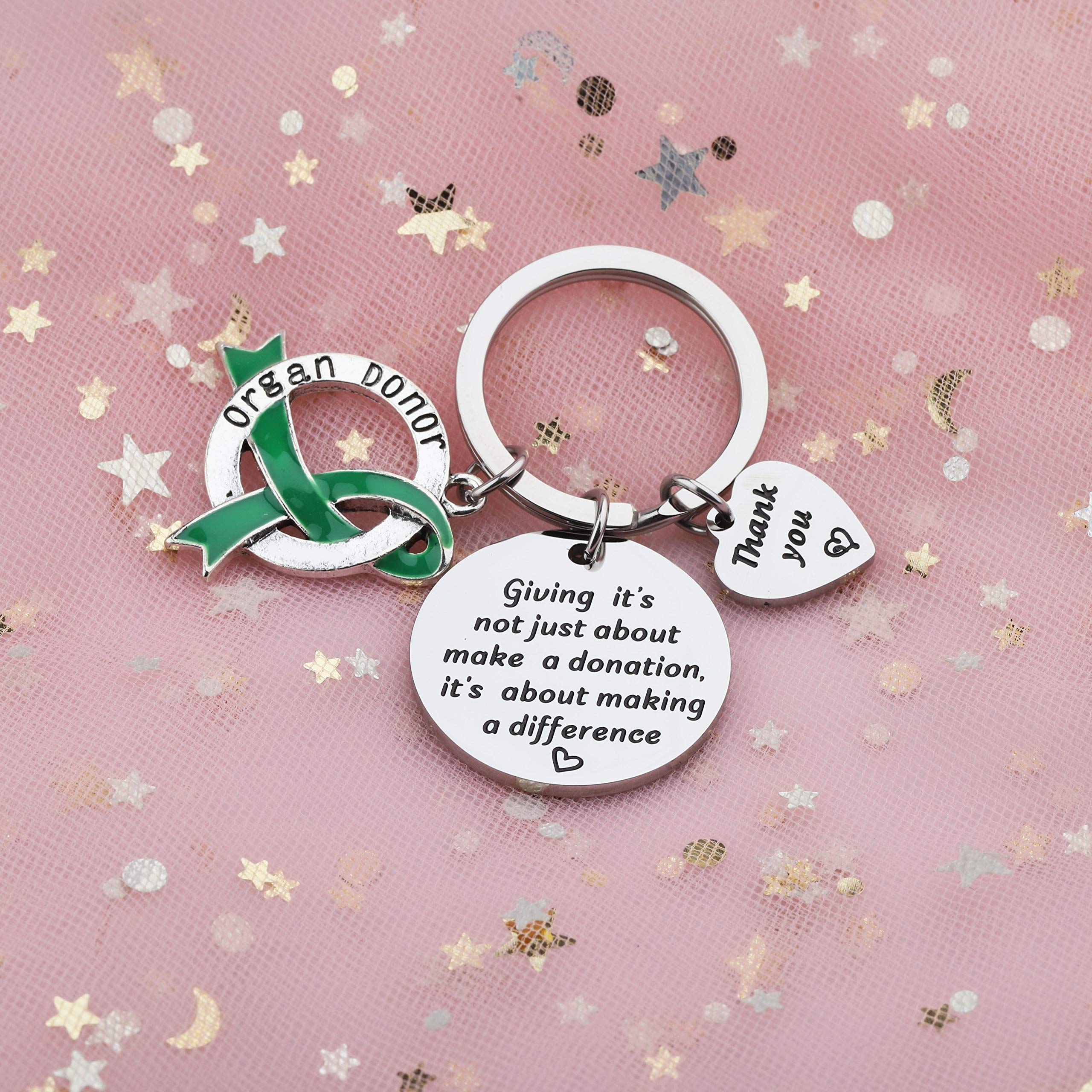 BAUNA Organ Donor Gifts Green Giving Donation Awareness Kidney Gift