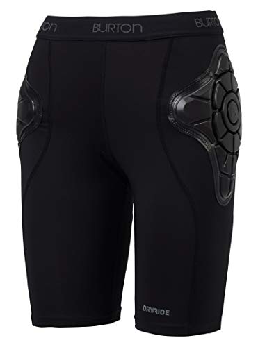 Burton Womens Total Impact Short, True Black, Large