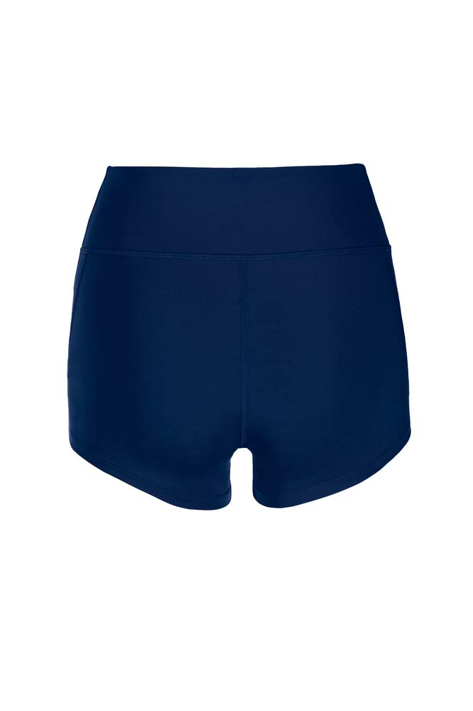 Mizuno Women's Apex 2.5" Inseam Volleyball Short, Navy, Medium
