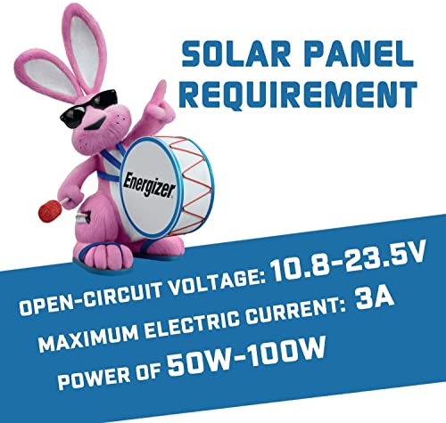 Energizer Portable Power Station PPS320 320Wh LiFePO4 Battery 110V/300W Pure Sine Wave AC Outlet PD100W Fast Charging Solar Generator