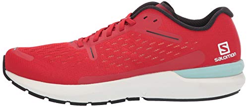 Salomon Sonic 4 Balance Running Shoes for Men, Goji Berry/White/Black, 8.5