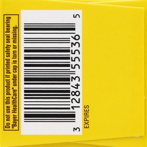 Bayer 325Mg Aspirin Coated Tablets, 24 Count