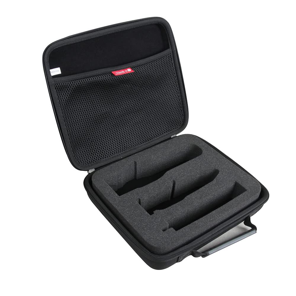 Hermitshell Hard Travel Case for Hatteker Hair Clipper Men IPX7 Waterproof Cordless Barber Clipper for Hair Cutting Kit + T-Blade Trimmer Beard Trimmer