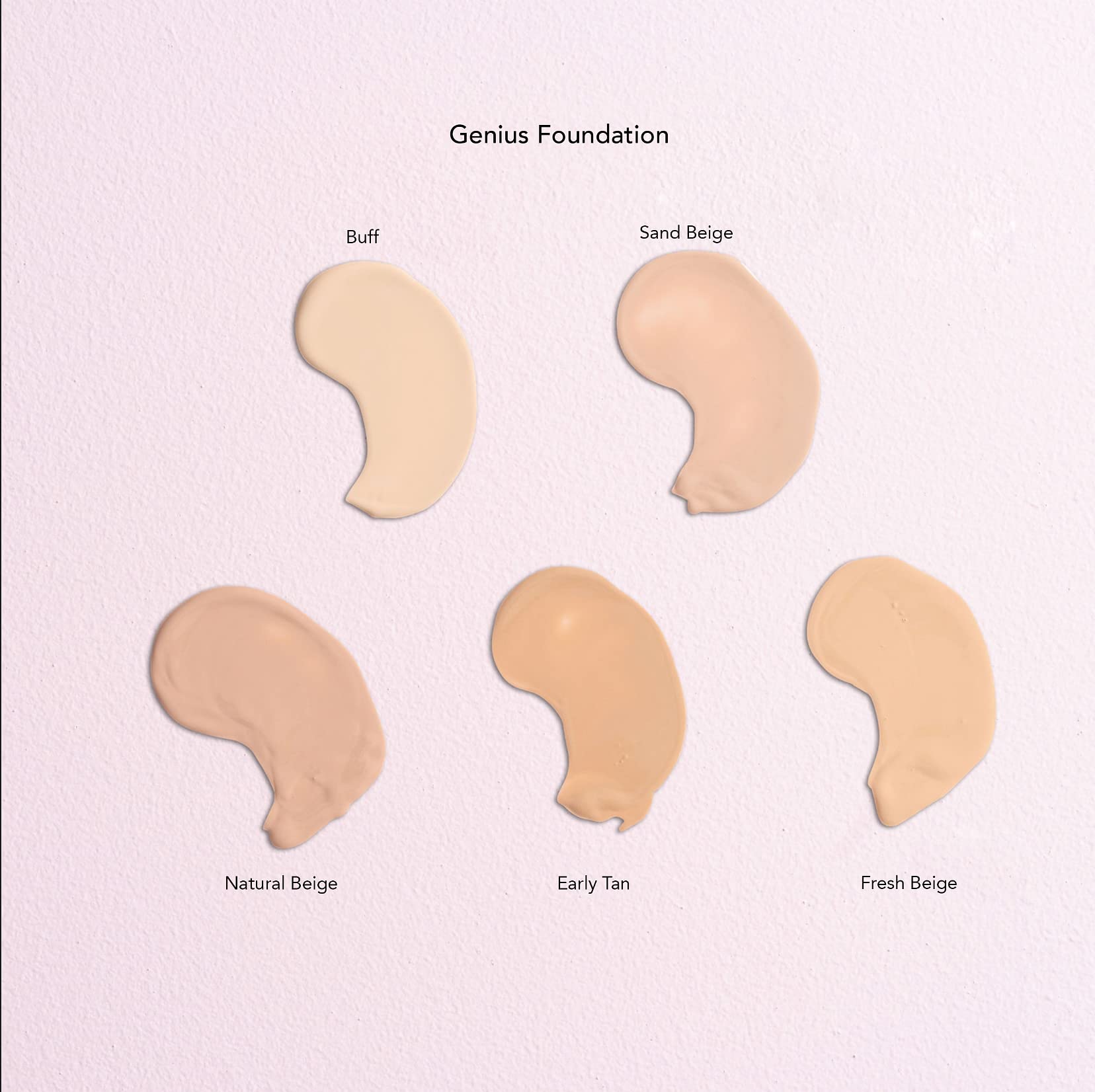 W7 Genius Feather Light Foundation, Natural Beige, 1.05 Ounce