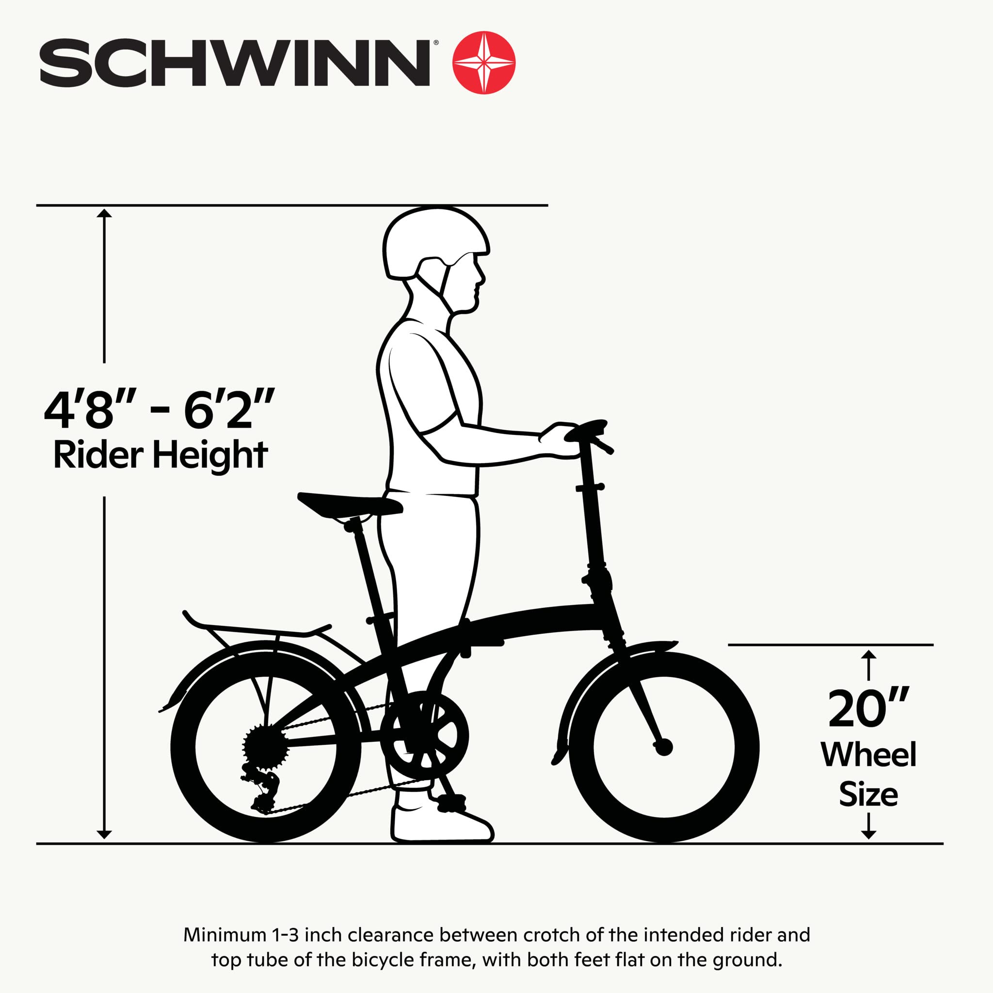 Schwinn Adapt U Folding Bike, 20-Inch Wheels, 7-Speed, Steel Blue