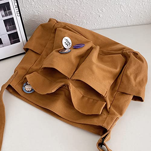 CLBDBAG Fashion Lar ity Msenr Bag th Pin Bads Shoulr s Multi-kets for Travel Office