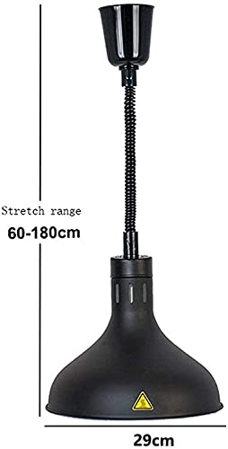 Heat Lamp Food Warmer Professional Heat Pendant Light, Used to Keep Food Warm Retractable Food Heating Lamp 3-Pack 220V 250W