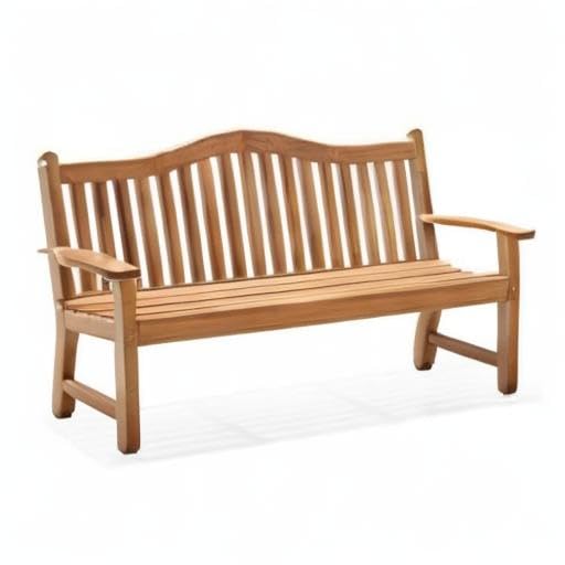 FurnitureOutlet 5 Feet Grade-A Teak Wood Outdoor Patio Bench -TR5Bench