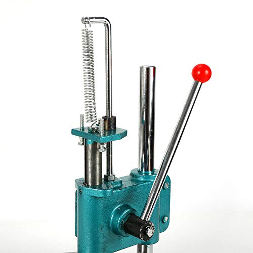 PIAOCAIYIN Pizza Dough Press, Press Machine, 9.5" Household Manual Pastry Press Machine, Stainless Steel Pizza Dough Maker, Commercial Pizza Dough Forming Machine for Home or Commercial Use