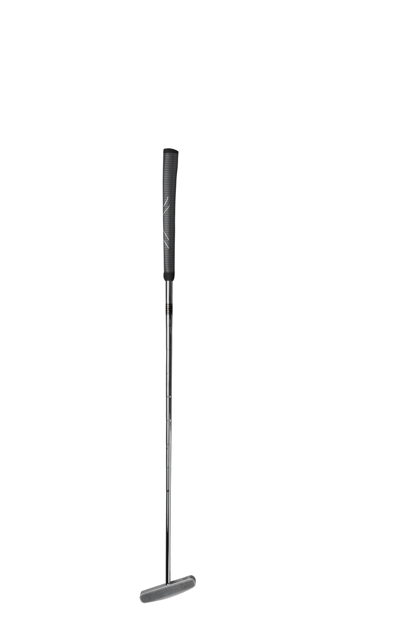 Bell TW-400 Two-Way CNC Milled Face Balance Golf Putter + Winn Dri-Tac Dark Gray Midsize Grip (Ambidextrous, 37)