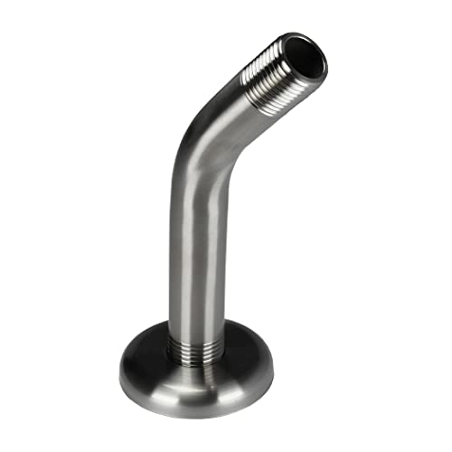 Danco (89182) Shower Arm Flange and Assembly, 6-inch, Brushed Nickel Finish Showerheads