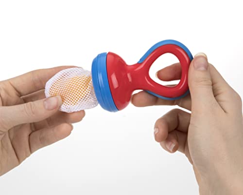 Nuby Nibbler Mesh First Soft Foods Feeder, 2pk, Colors May Vary