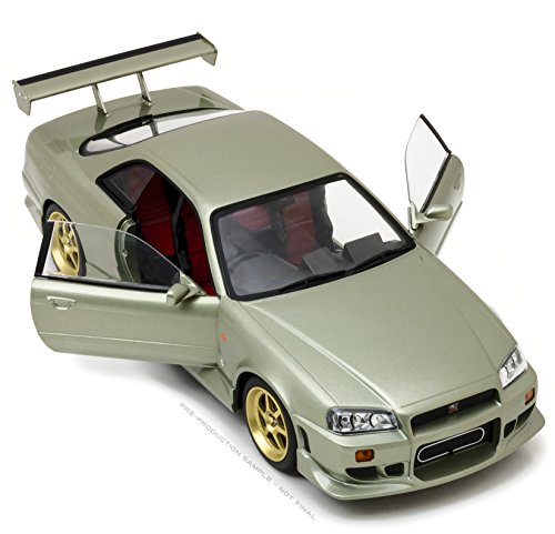 Greenlight 19033 1999 Nissan Skyline GT-R R34 1:18 Scale Die Cast Replica