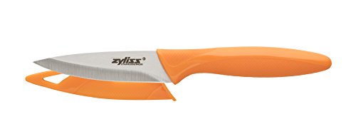 Zyliss E920144 6 Piece Knife Set | Multiple Sizes | Stainless Steel | Multicolour | 6 x Kitchen Knives With Protection Covers | Dishwasher Safe | 5 Year Guarantee