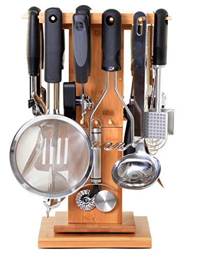 Rotensil Rotating Kitchen Utensil Organizer. Rotating Utensil Holder