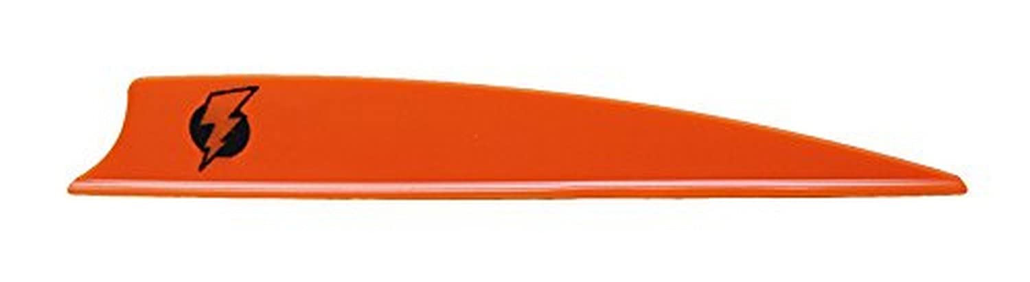 Bohning 3.5" Bolt Vane Neon Orange 3.5" Sheild Cut Bolt Vane, 36pk