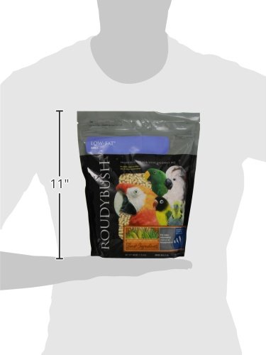 RoudyBush Low Fat Bird Food, Small, 44-Ounce