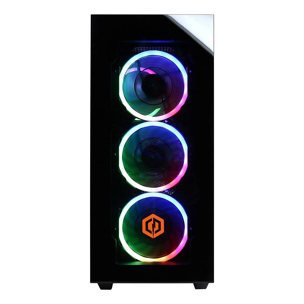 CyberpowerPC Gamer Xtreme 3060 VR Ready Gaming Desktop,12th Gen Intel 8-Core i7-12700F,GeForce RTX 3060 12GB, 32GB RAM,1TB PCIe SSD+1TB HDD USB-C, HDMI, DP, RJ45, RGB Case, Peripherals, Win 11, Black