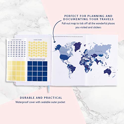Busy B Travel Planner with Space for 12 Trips