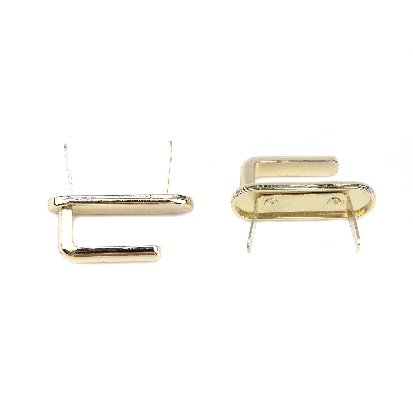 Semetall Purses Locks Kits Closure Wallet Locks Metal Twist Turn Lock Closure for DIY Handbag Shoulder Bag Making Accessories(Set of 7,Golden)