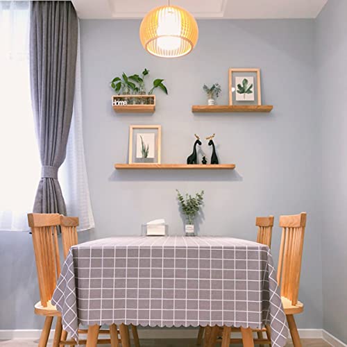FISHFRUIT 36-in Floating Shelf, Wall-Mounted Wall Shelf, Picture Ledge, 3-Piece of The Same Size for Home Decoration, Bedrooms, Office, Living Room