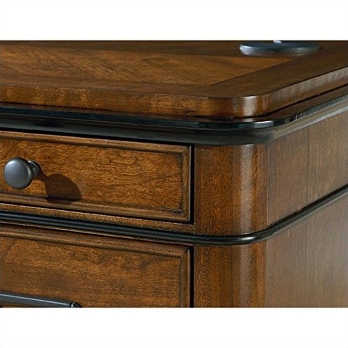 Martin Furniture Kensington Laptop Writing Desk, Brown