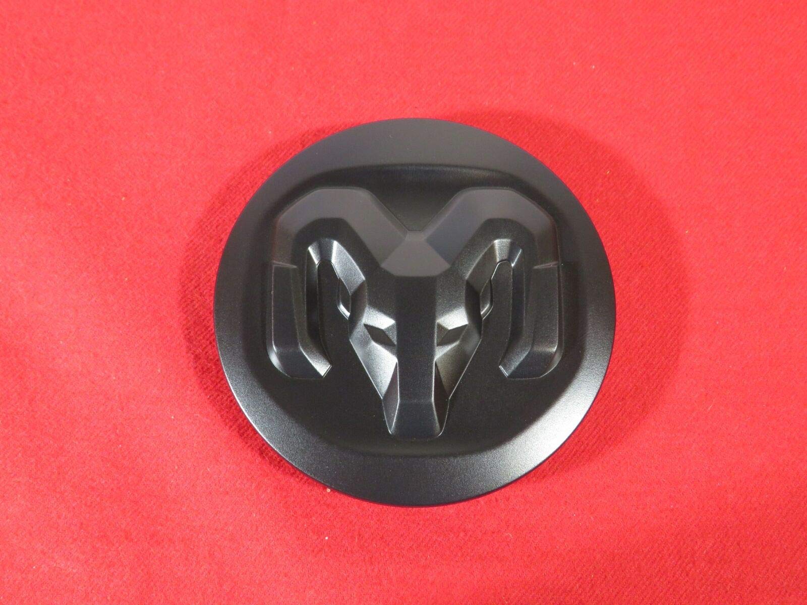 Mopar 19-20 Dodge RAM 2500 3500 Black Wheel Center Caps Set of 4 New OEM