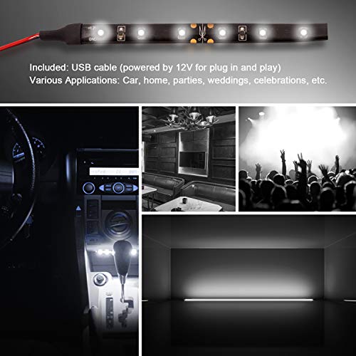 Pilot Automotive CZ-176W White 4" LED Flex Light - 2 Piece