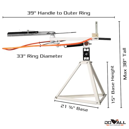 Do All Outdoors Backyard Clayhawk 3/4-Cock Clay Pigeon Skeet Thrower