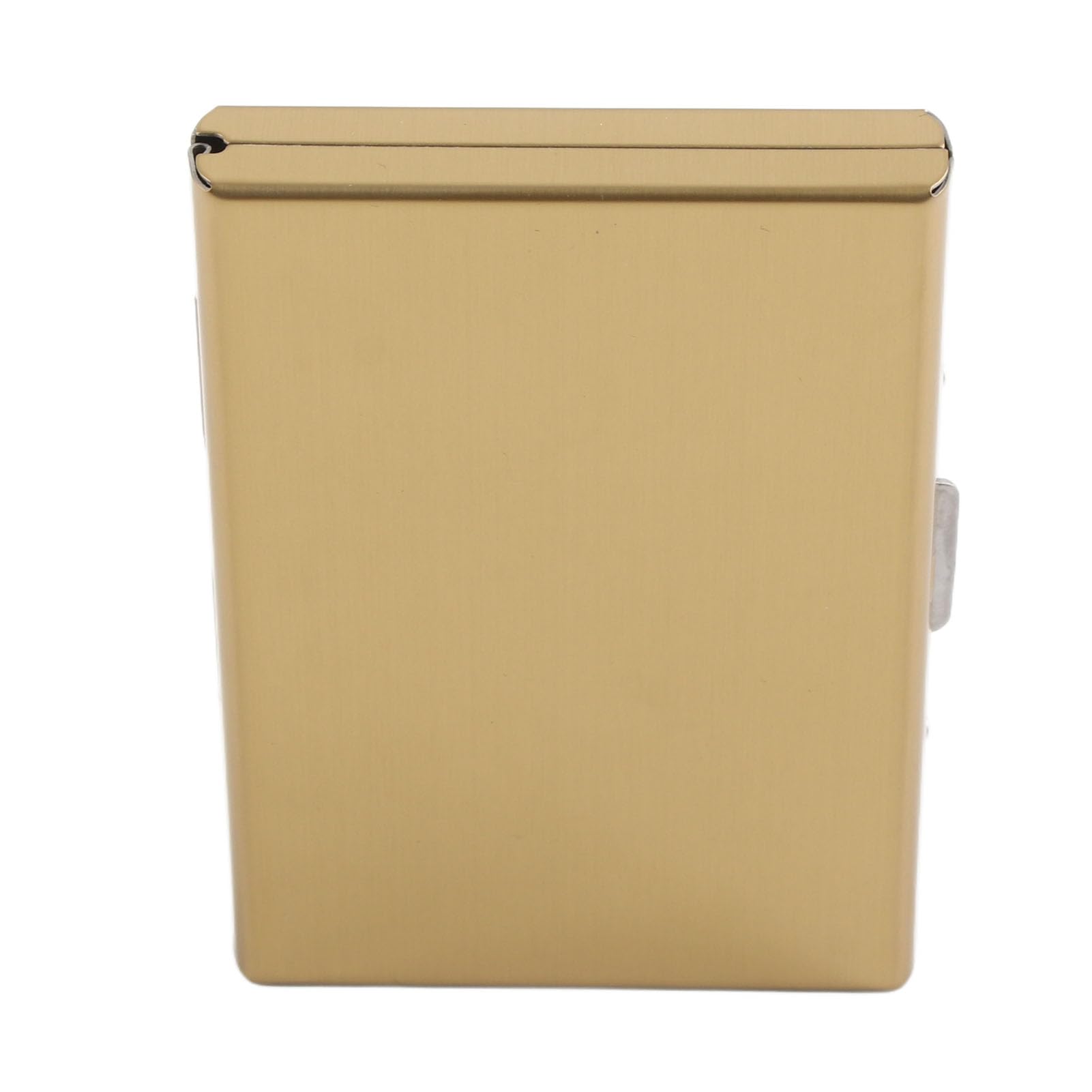 Denominate Stainless Steel Silver Compact Credit Card Holder Protector Business Organizer (Stainless steel card holder 6 cards gold)