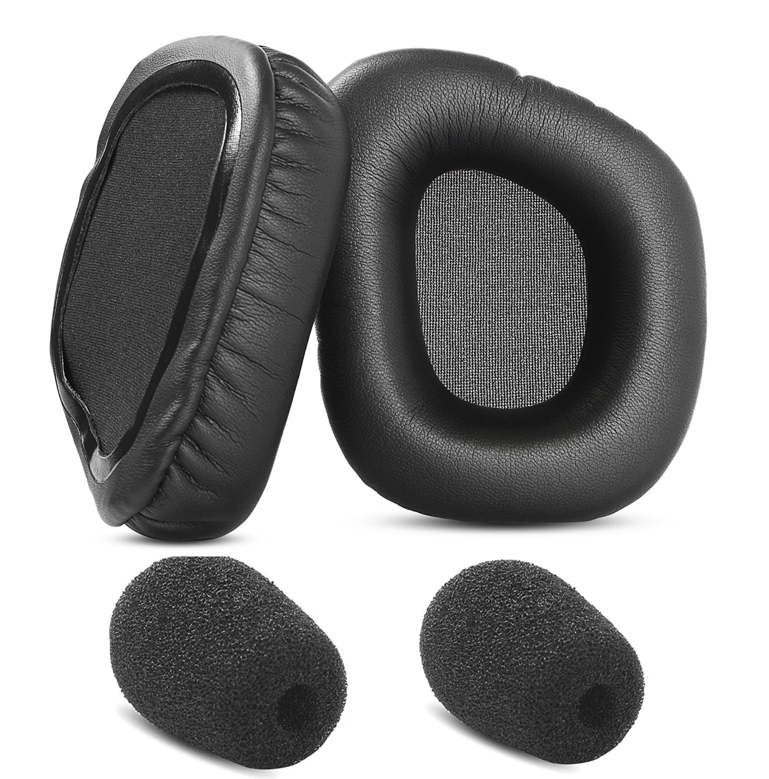 YunYiYi Stealth 600 Gen 2 Ear Cushion Earpads Replacement Compatible with Turtle Beach Stealth 600 Gen 2 PS5 PS4 Pro Wireless Gaming Headset Repair Parts (Protein Leather)