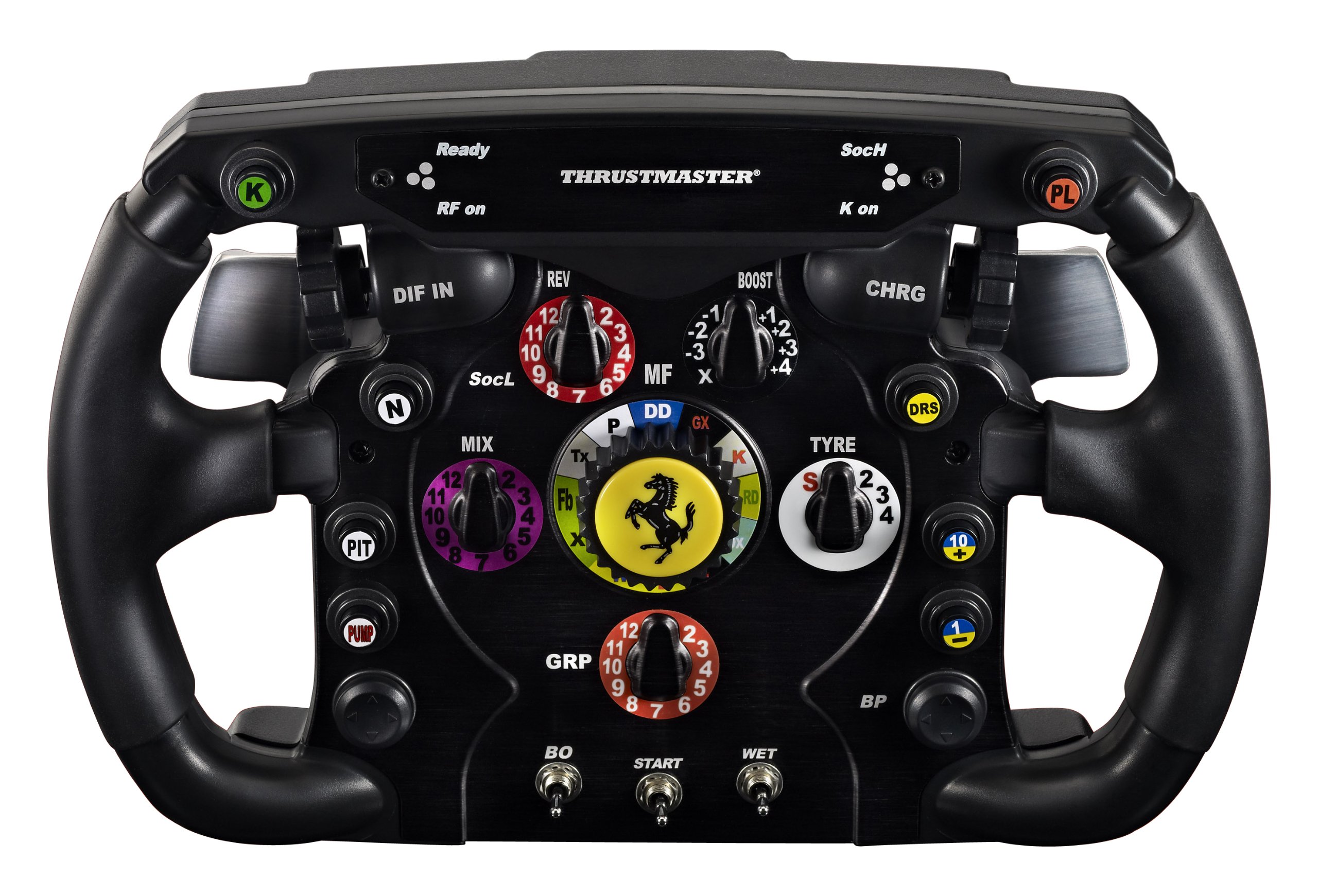 Thrustmaster T-LCM Pedals (PS5, PS4, XBOX Series X/S, One, PC) and Thrustmaster F1 Racing Wheel Add On (XBOX Series X/S, One, PS5, PS4, PC)