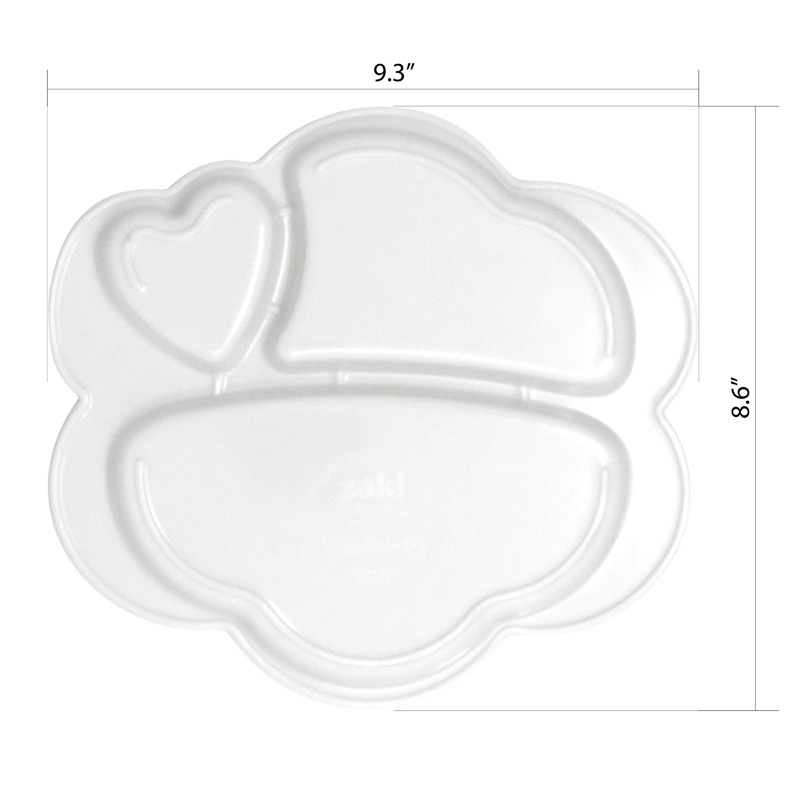 Zak Designs Disney Kids Divided Plates, Frozen Girl (FZNC-0010)