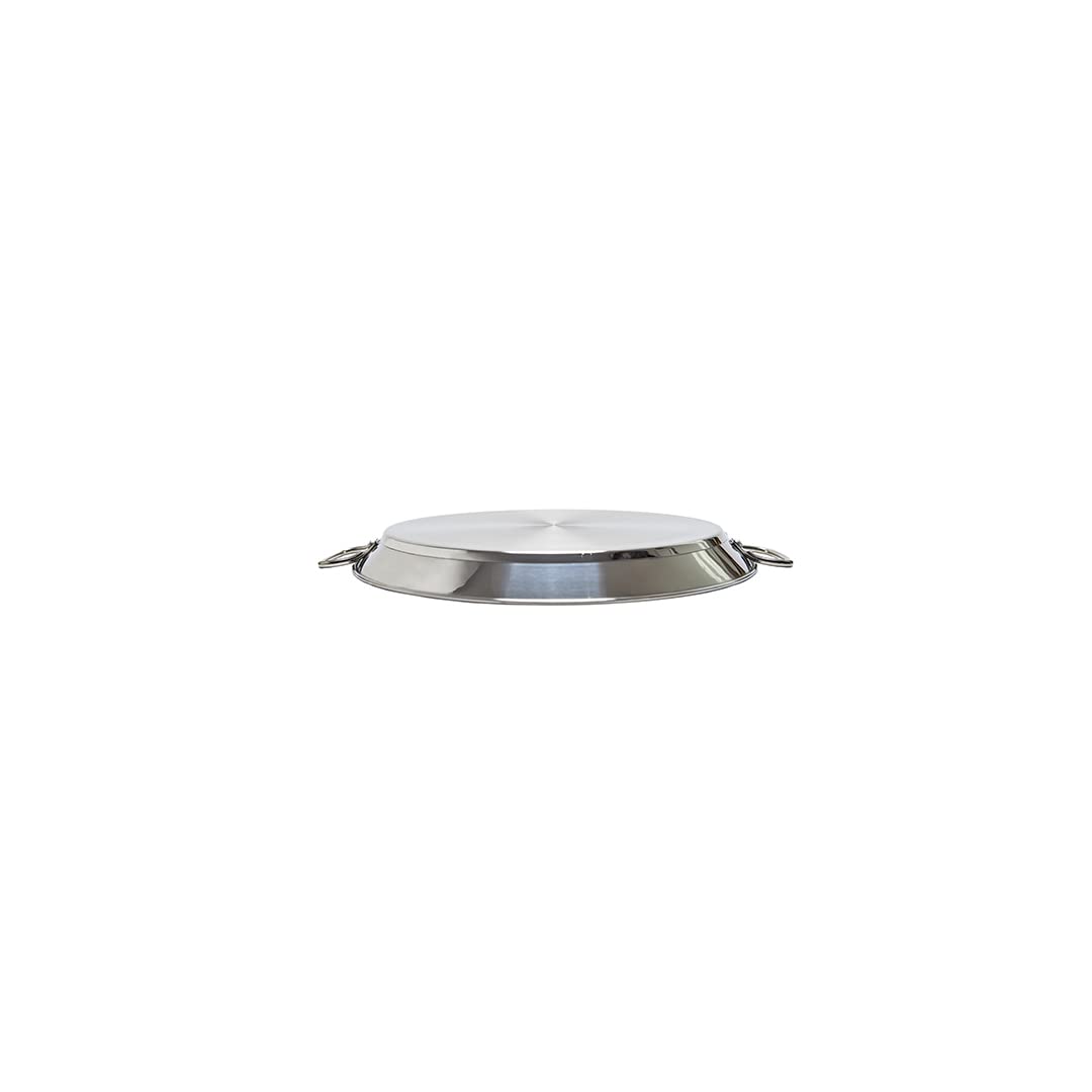 Garcima 17-Inch Carbon Steel Paella Pan, 42cm