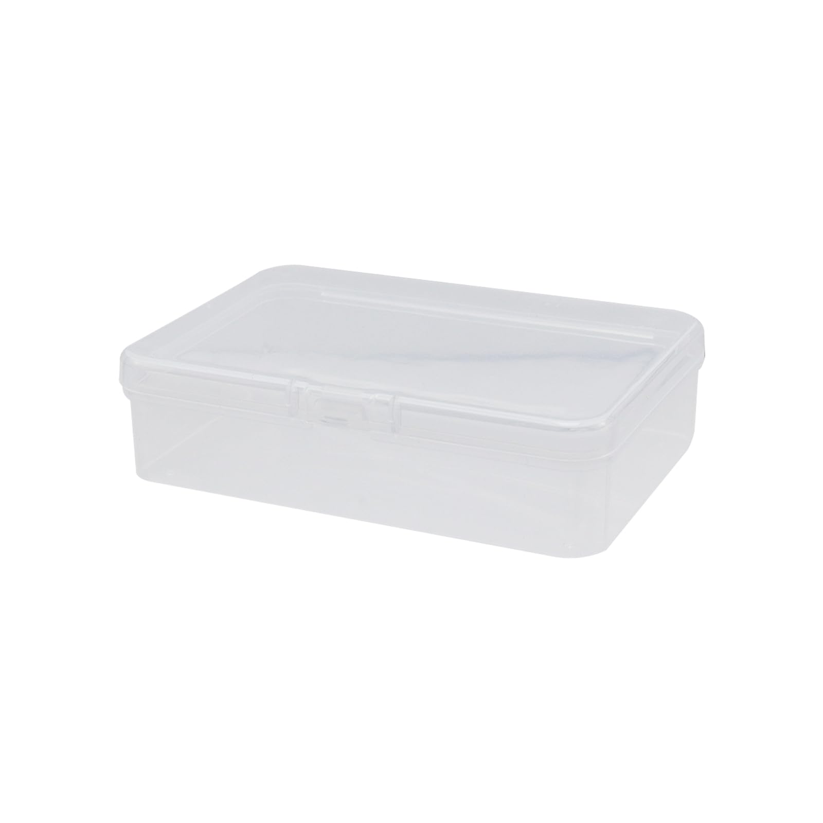 Dahszhi 20Pcs Small Plastic Containers with Lids,Mini Transparent Containers Case,3.74 x 2.56 x 1.02 inch /95x65x26mm(LWH)