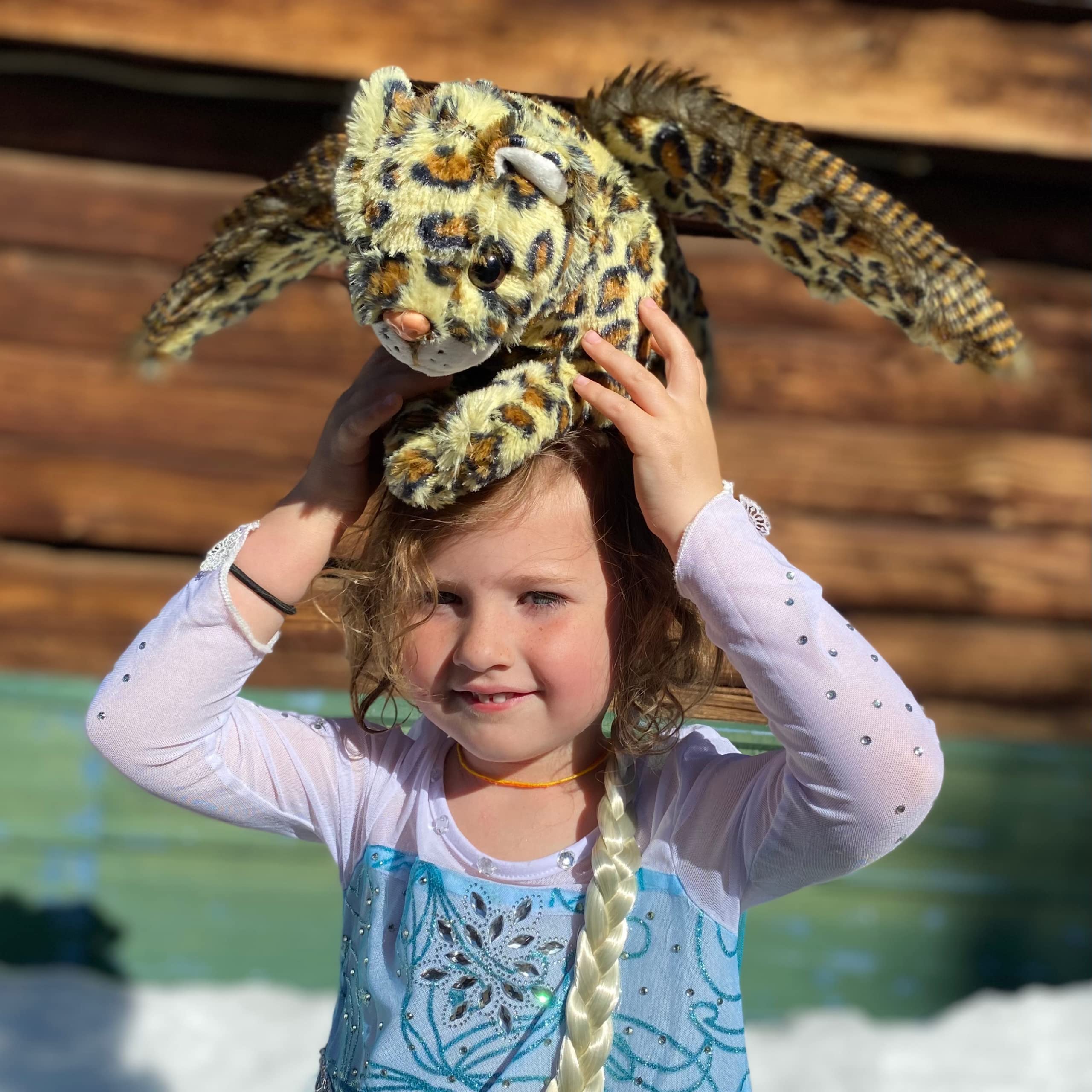 Randimals Leopard Plush Stuffed Toy Eagle Wings 15β, Soft & Huggable, Premium Quality Hybrid Animal Friend Encourages Adventure & Imagination