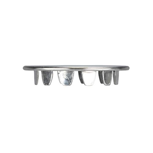 Danco 80246 Snap Hole Cover, for Use with All Standard Sinks, 1-1/4 in W X 0.12 in H, Stainless Steel, 1-1/4-Inch