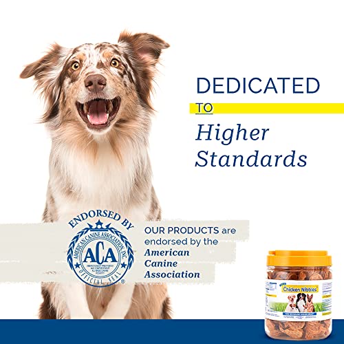 Pet Center Inc. (PCI) Chicken Nibble Dog Treats, 2.25lb. – 100% Real Raw Dehydrated Chicken Breast Bites for Small, Medium & Large Puppies & Dogs
