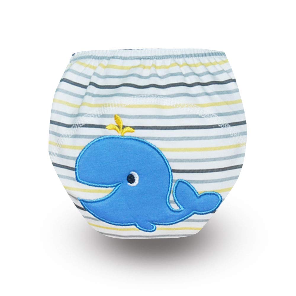 Babyfriend Baby Kids Training Pants Toddler 2 Pack Cotton Training Underwear Resuable Washable