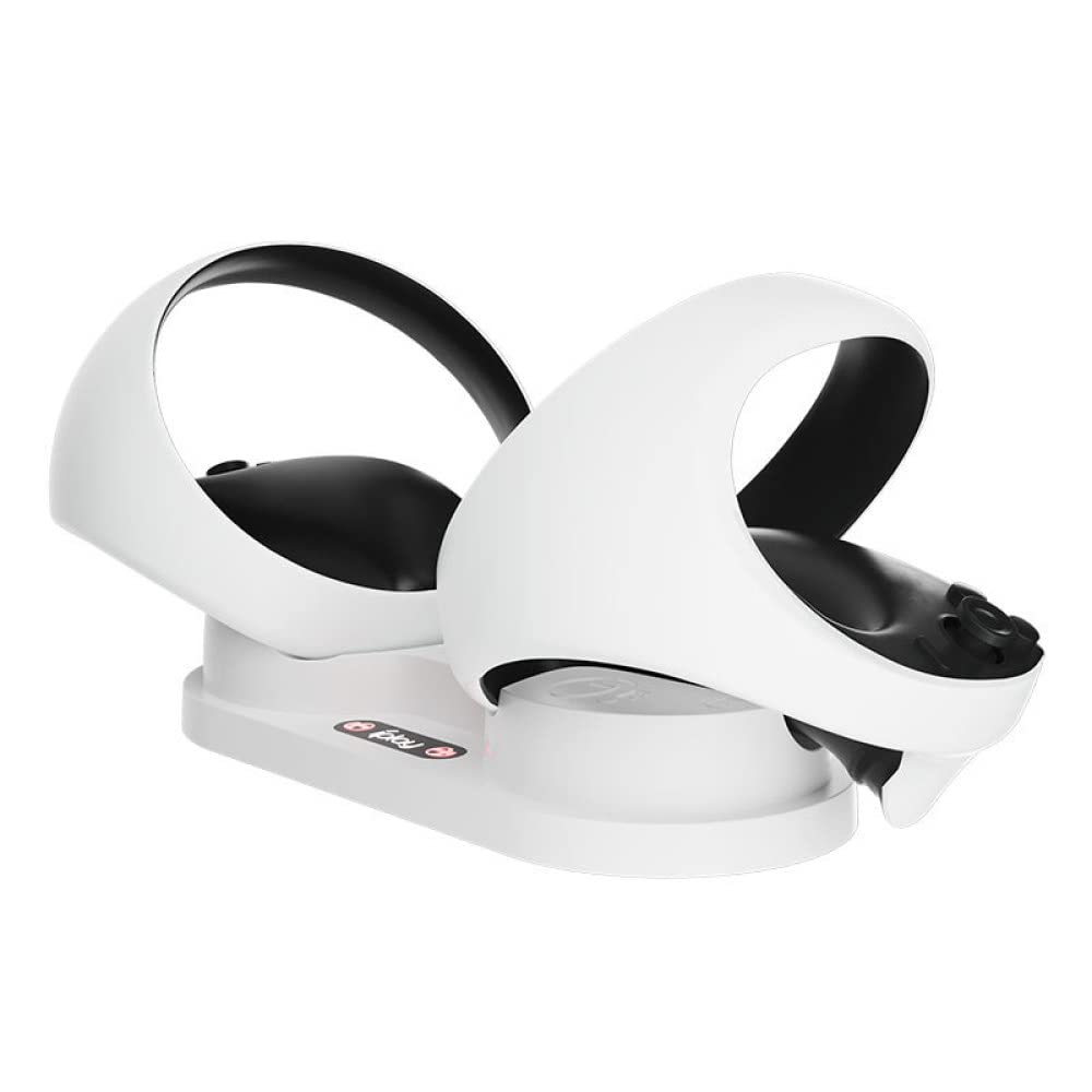 Charging Dock Station for PS VR2 Handle Controller with LED Light Gamepad Dual Dock Charger